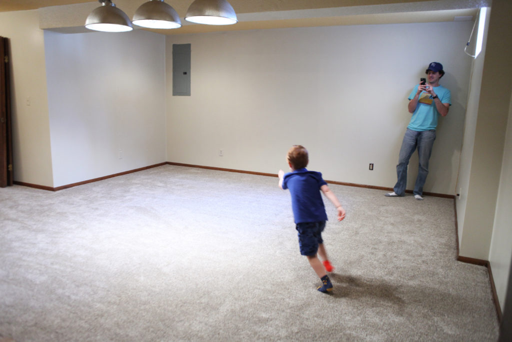 Basement Renovation Journey | Laying Carpet, Painting and Making Plans