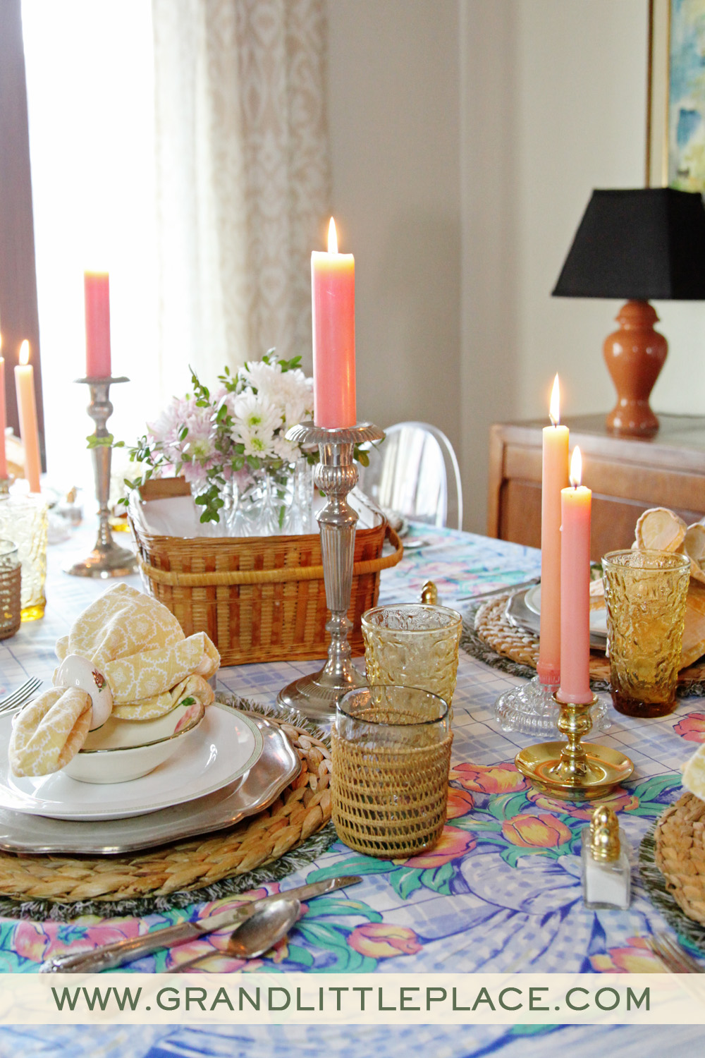 Easter Table Decor | April Tablescape Workshop • Grand Little Place