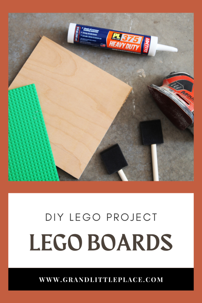 Easy DIY Lego Project: DIY Lego Board • Grand Little Place